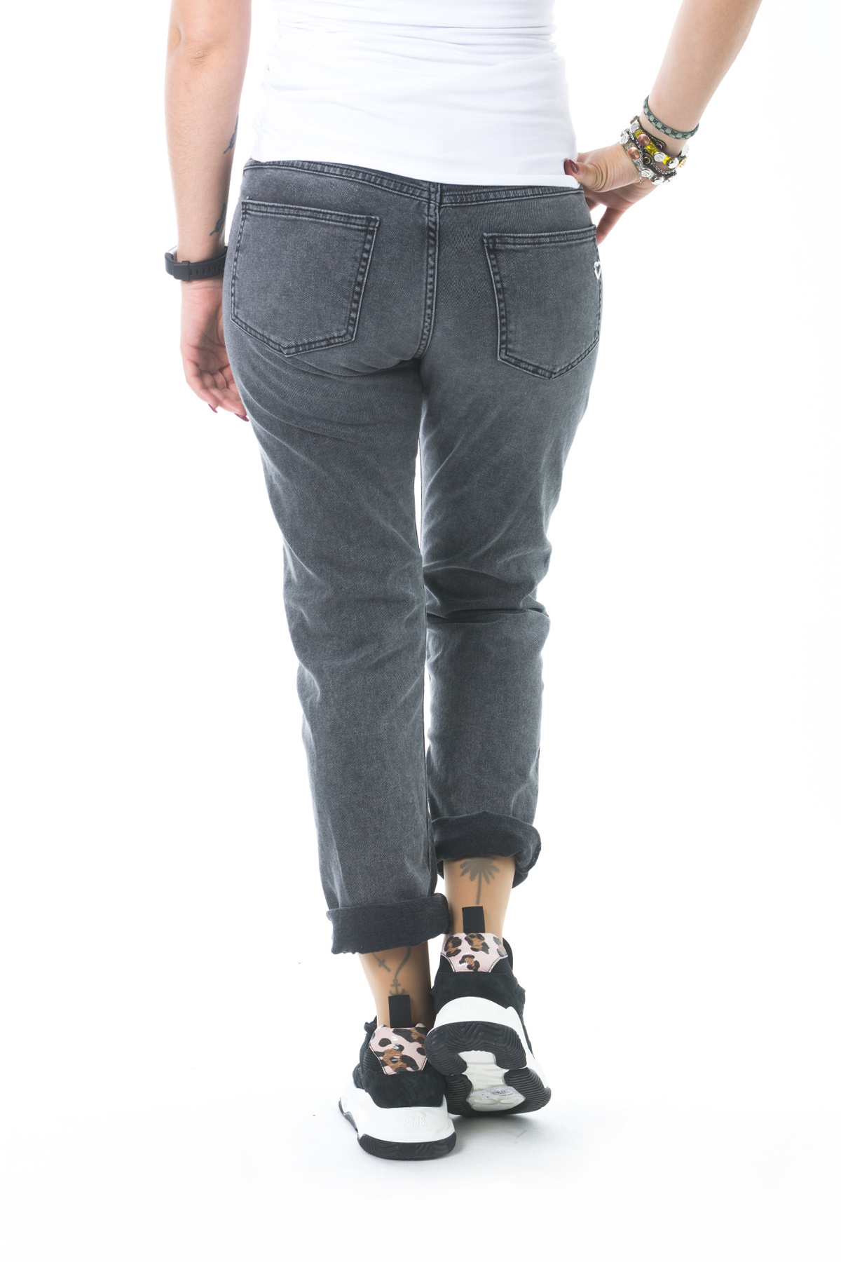 Please - Jeans P33 IV0 - Nero Denim. Please Shop