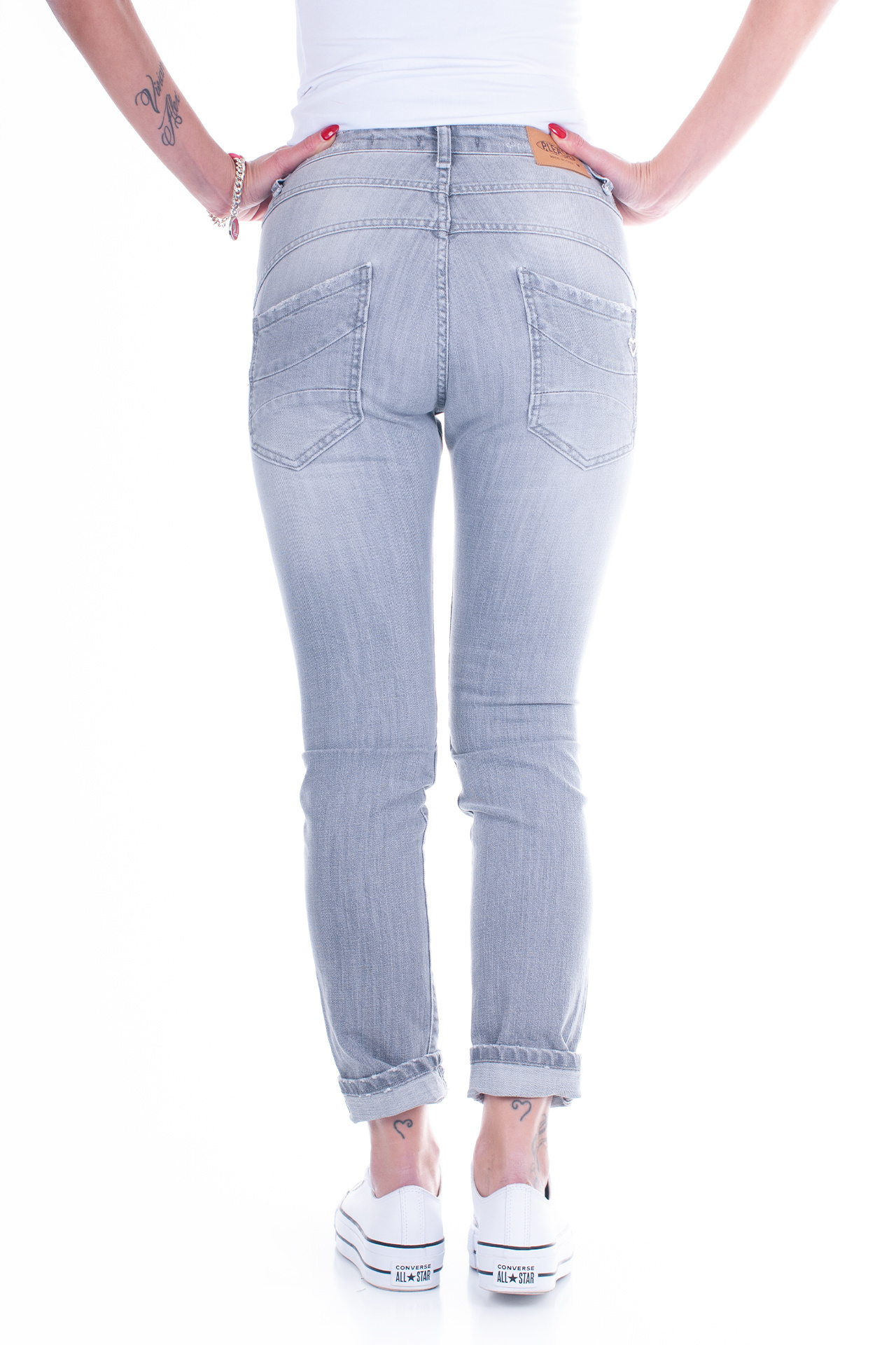 PLEASE - JEANS P78 N4P - GRAU DENIM. Please Shop
