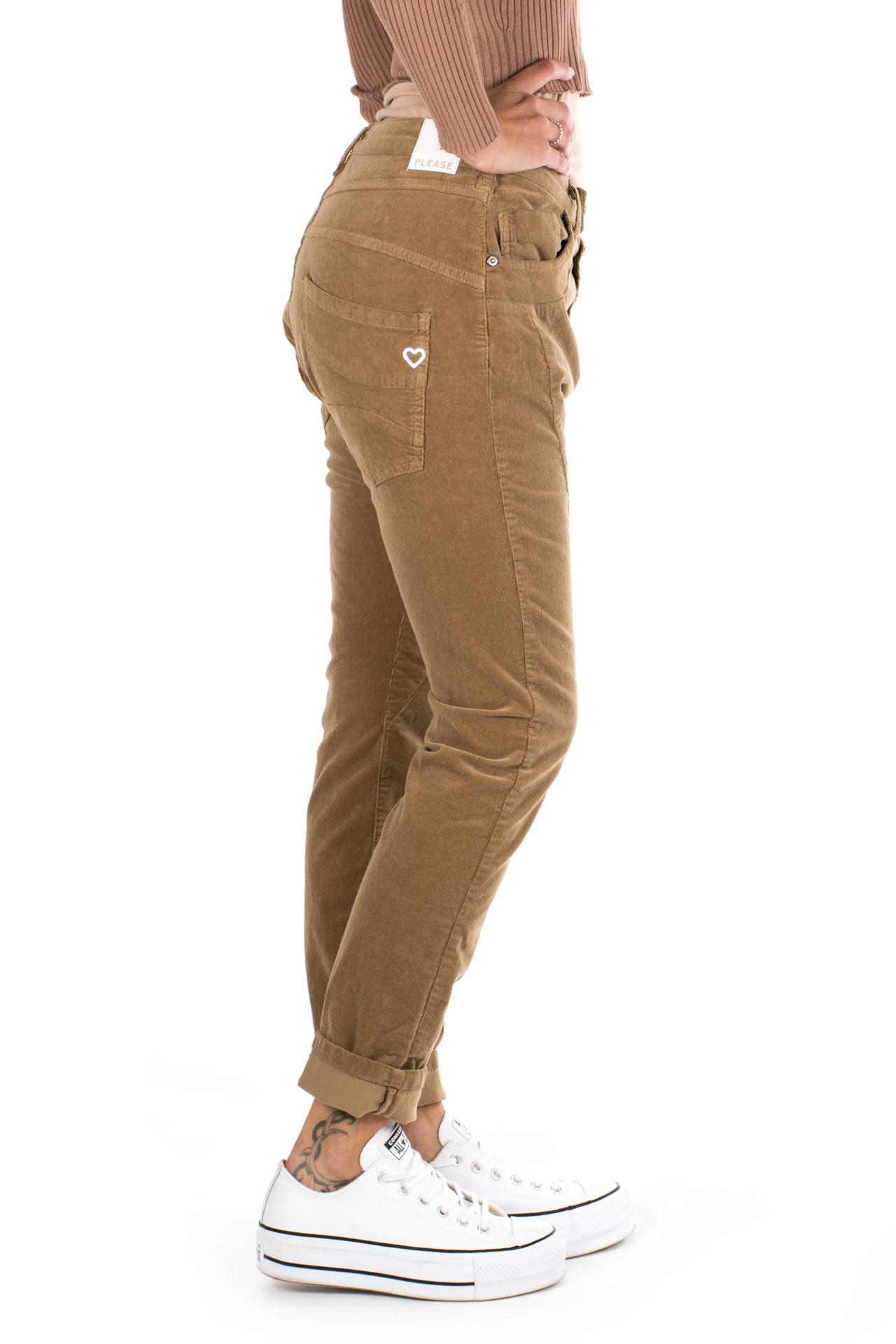 Please - Hose P78 N3N Corduroy - Vintage Camel. Please Shop
