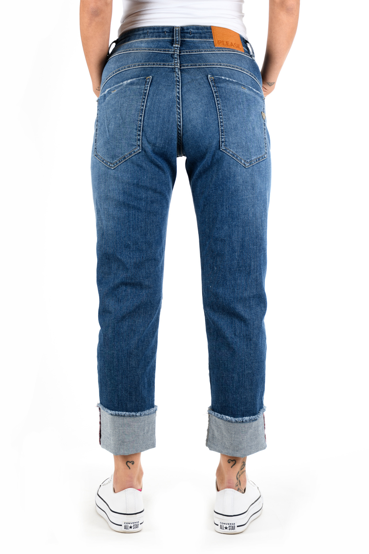 Please - Jeans P0 PZG "P78" Style - Blu Denim . Please Shop