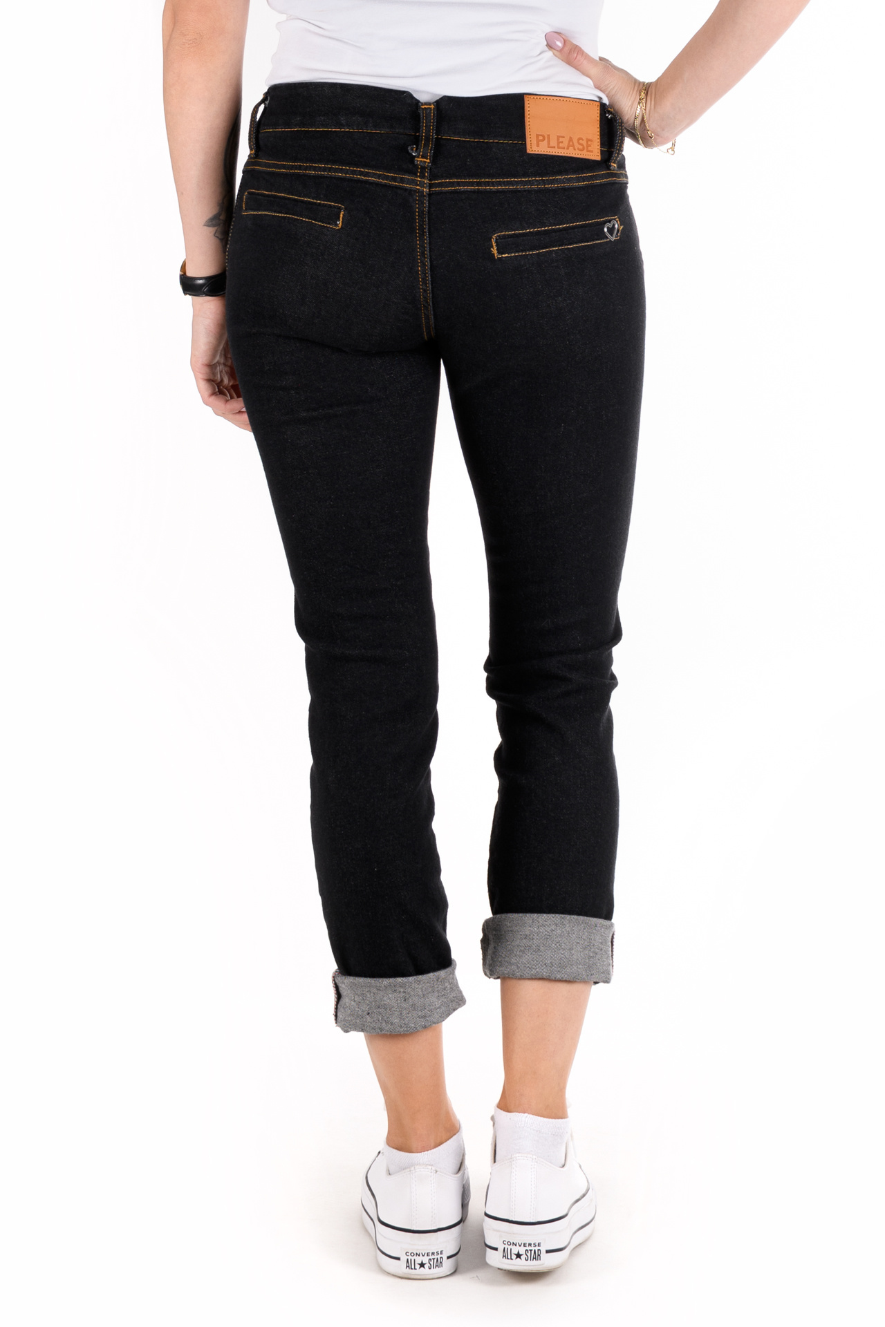 Please - Jeans P0 C54 "P57 Style" - Nero Denim. Please Shop