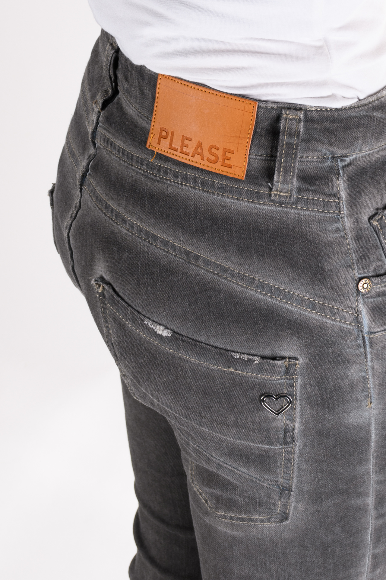 Please - Jeans P78 C50 - Grigio Denim. Please Shop