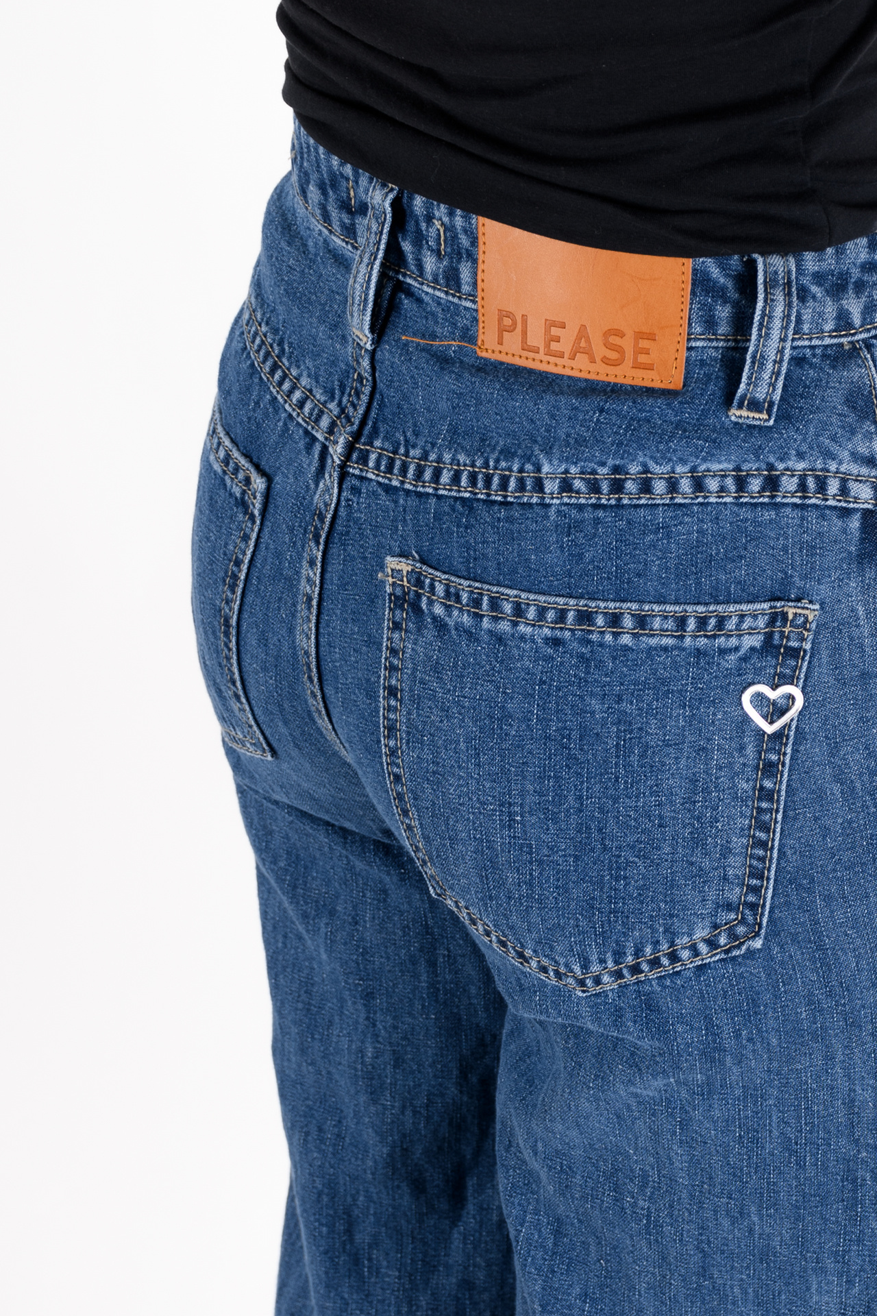 Please - Jeans P2O NHX - Blu Denim. Please Shop