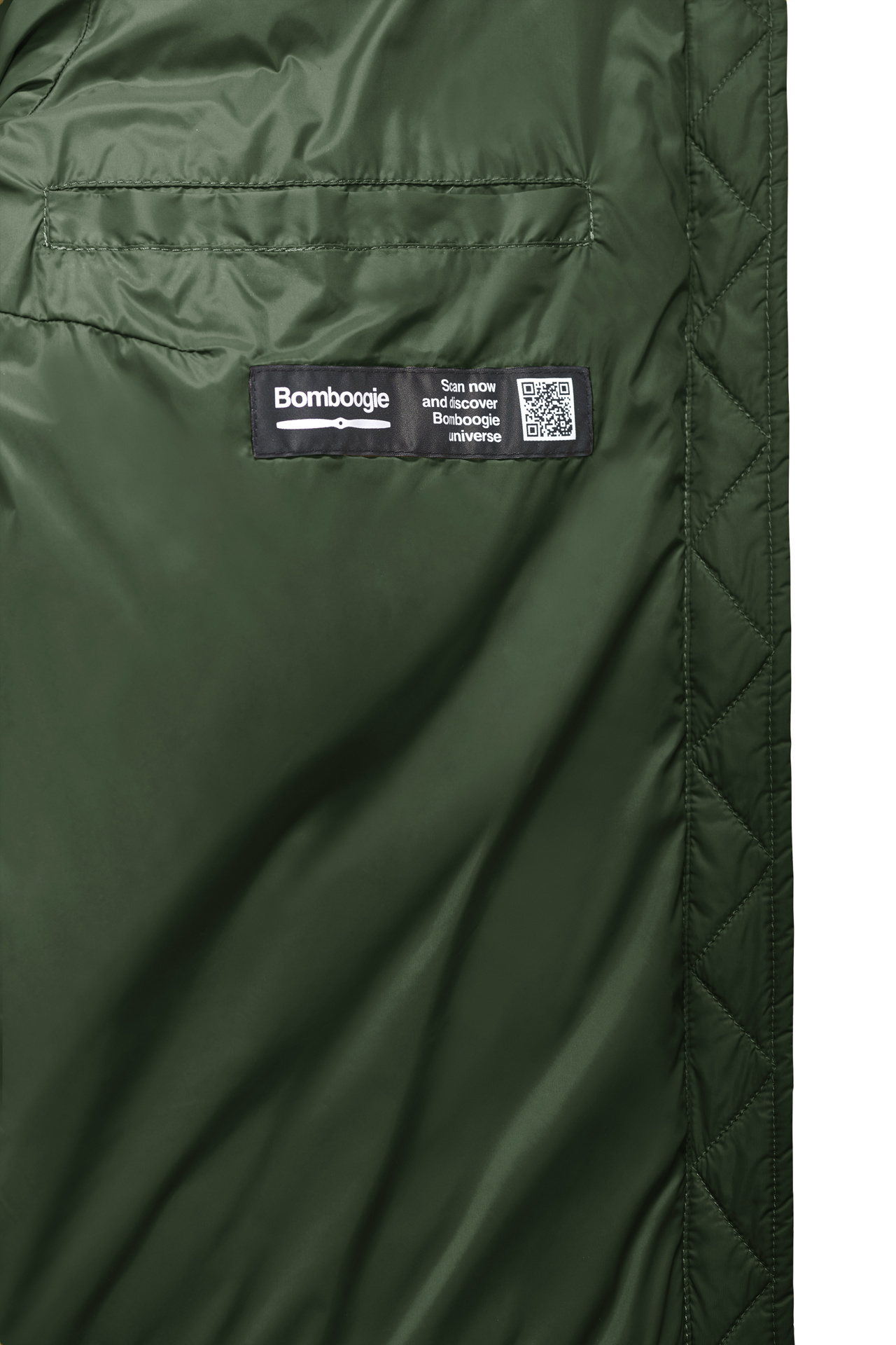 BOMBOOGIE WOMAN DOWN JACKET - 307 DEEP FOREST. Please Shop