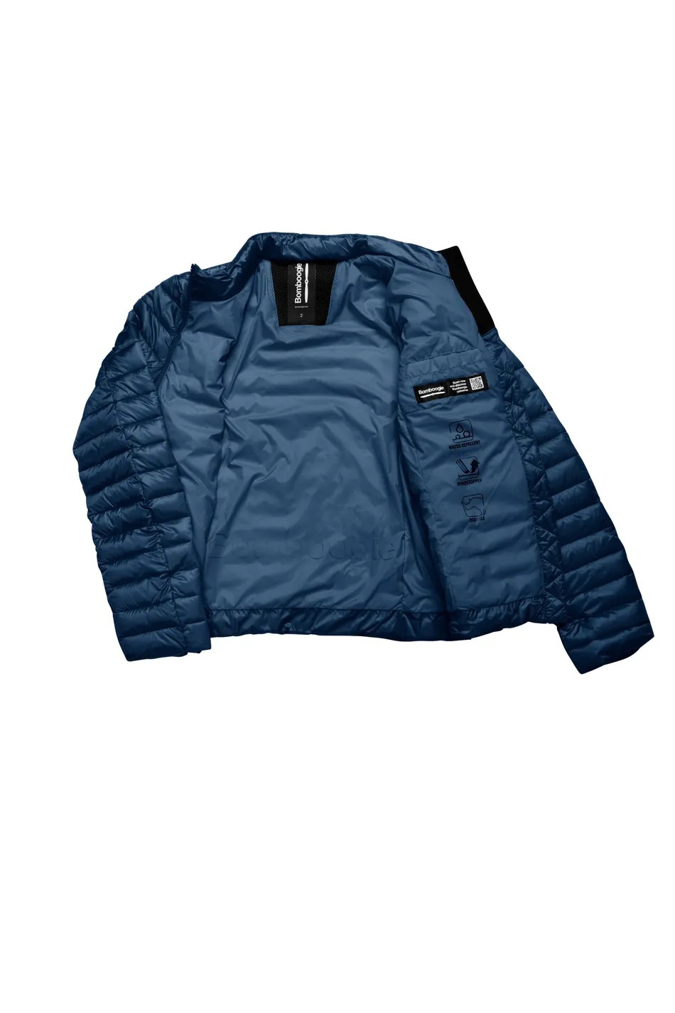 BOMBOOGIE DOWN JACKET - JW7 LC4 - POSEIDON BLUE. Please Shop