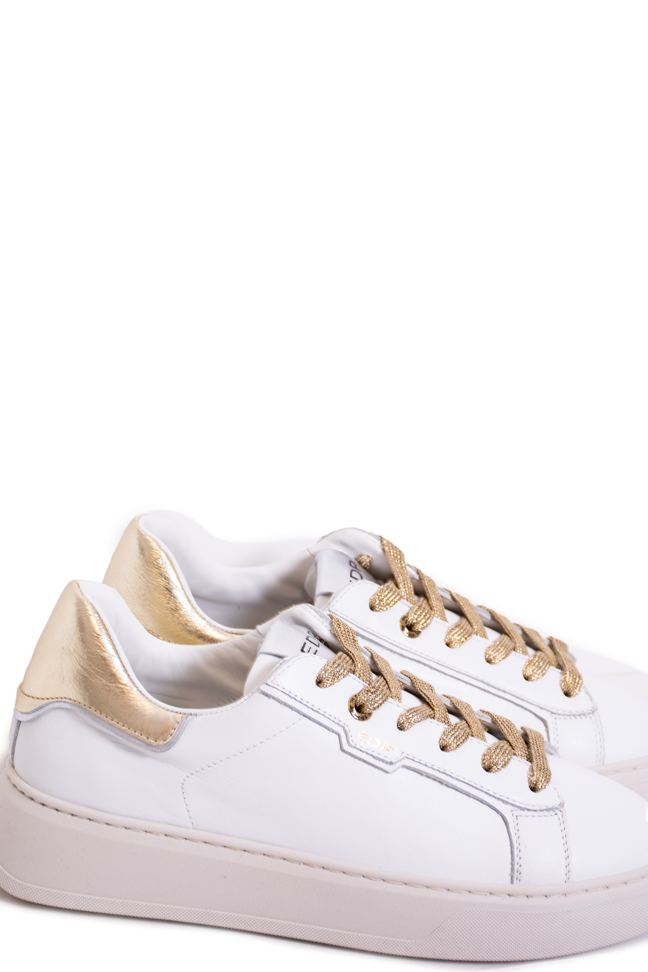 ED PARRISH ERIKA SNEAKER - BIANCO/PLATINO. Please Shop