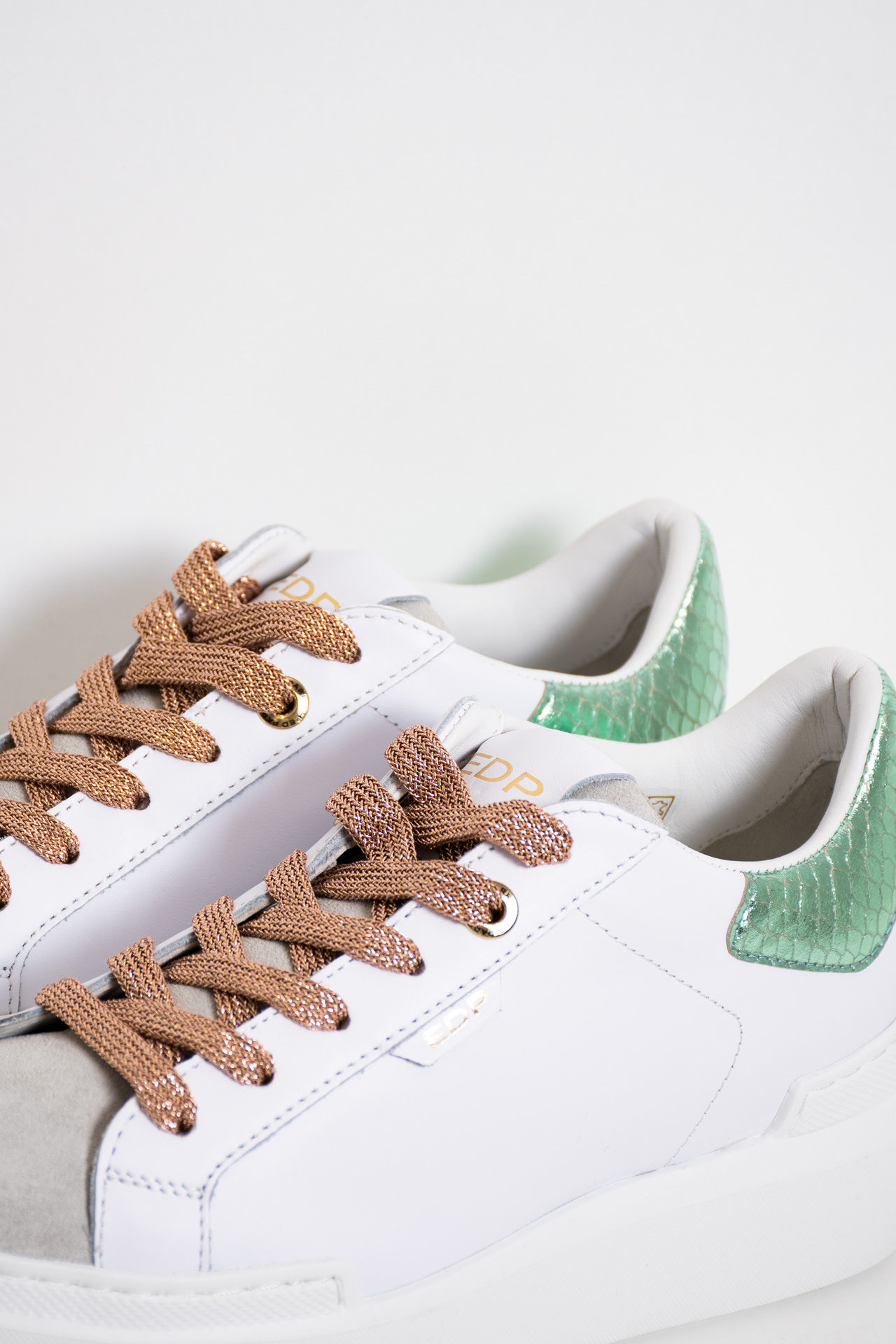 ED PARRISH SARAH SNEAKER - GHIACCIO/PITONTE/LAM.. Please Shop