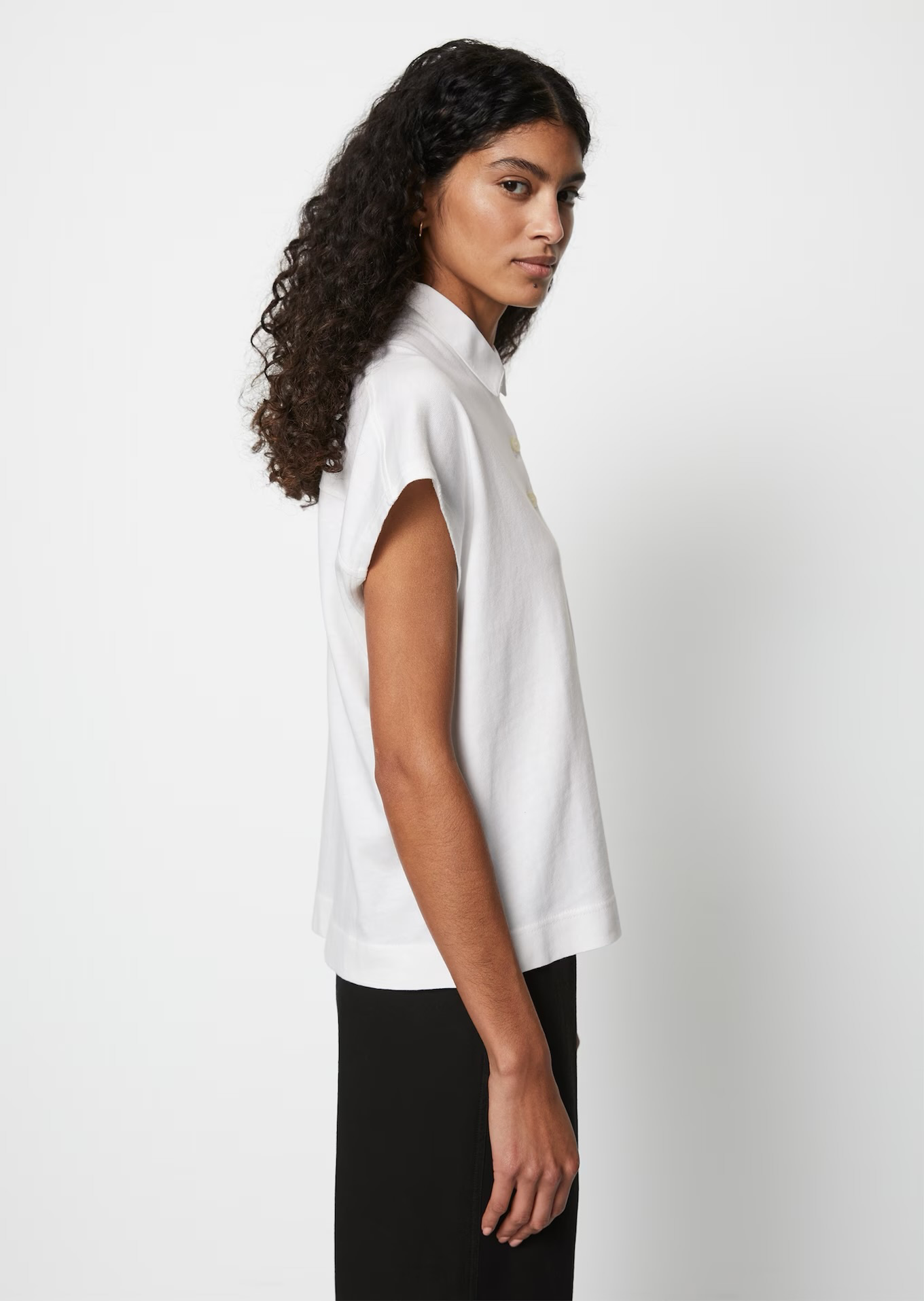 MARCO POLO OVERSIZE POLO - WHITE. Please Shop