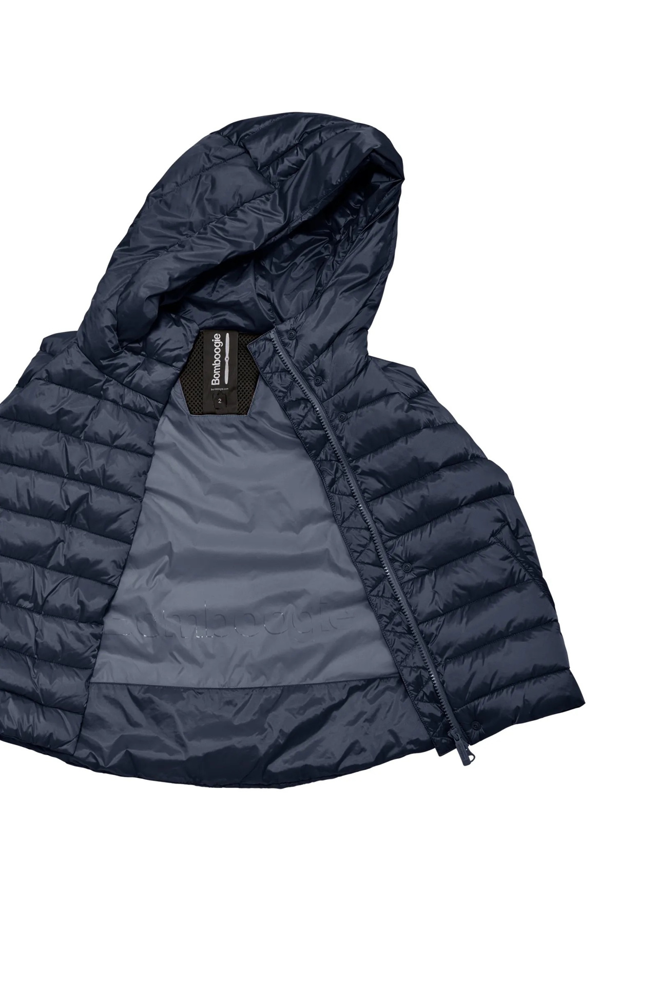BOMBOOGIE DOWN JACKET - VW8 LC4 - POSEIDON BLUE. Please Shop