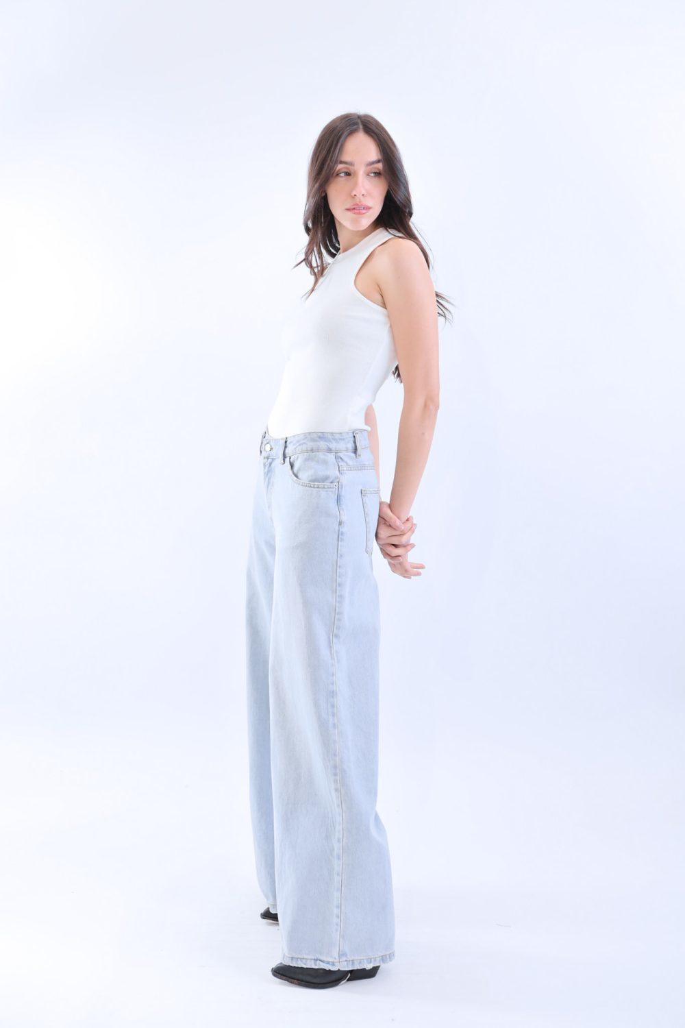 HAVEONE JEANS FRANKIE - PGZ 049 - LIGHT DENIM. Please Shop